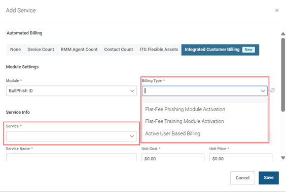 Integrating BullPhish ID with Autotask or BMS