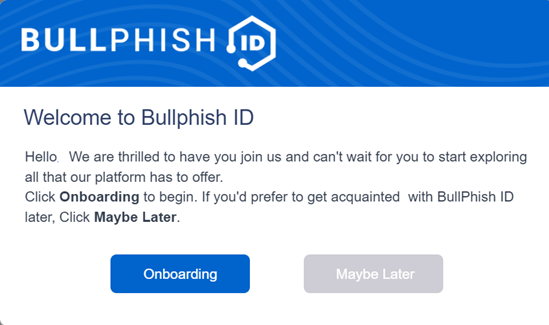 How do I access the self-guided onboarding feature