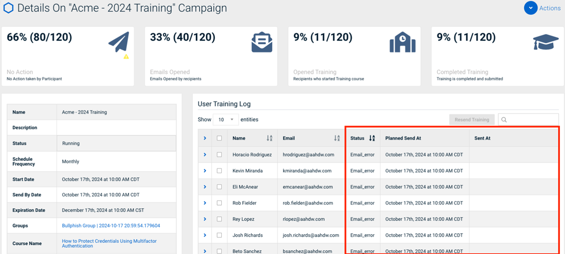 Resolving BullPhish ID email deliverability conflicts in Microsoft 365