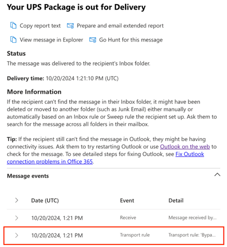 Resolving BullPhish ID email deliverability conflicts in Microsoft 365